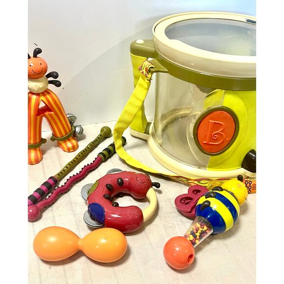 Battat | Toys | Baby Bee Bop Bug Musical Instrument Toy Battat Toys ...
